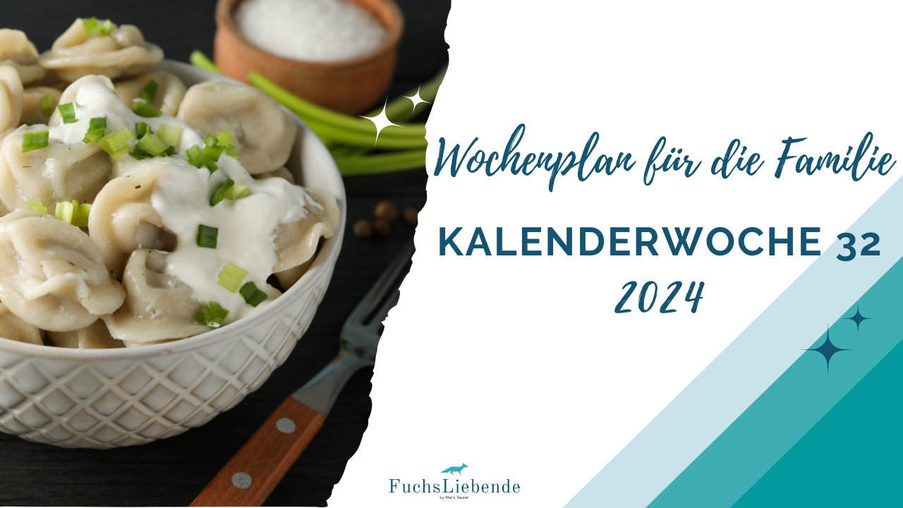 Wochenplan für die Familie - KW 32 - 2024