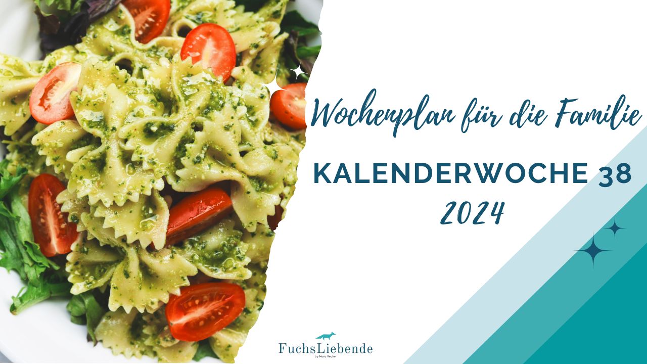Wochenplan für die Familie - KW 38 - 2024