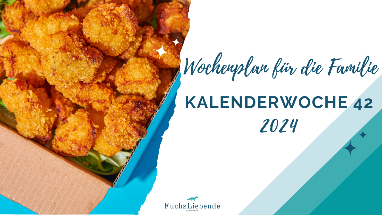 Wochenplan für die Familie - KW 42 - 2024