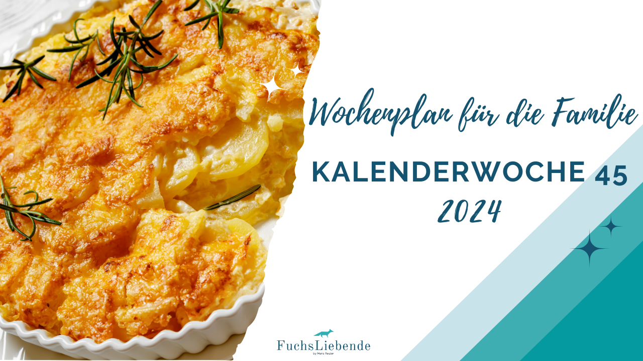 Wochenplan für die Familie - KW 45 - 2024